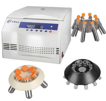 TD4A  Benchtop Large Volume Centrifuge Gas Hinge For Lid Drop Protection
