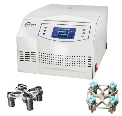 BT5 Steel Body Low Speed Centrifuge Machine / Safety electric lid lock Centrifuge Machine