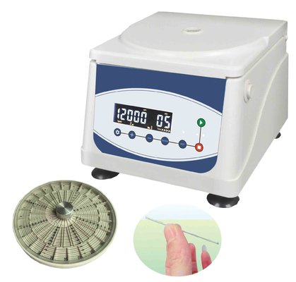 TG12 Hematocrit Capillary Tube Centrifuge 24placers Capacity With Adjustable Speed