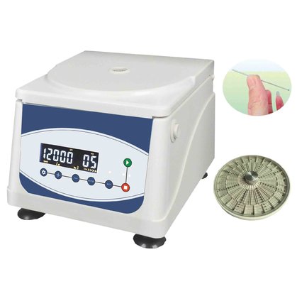 Low Noise Micro Hematocrit Centrifuge / TG12 Blood Bnak Instrument For Laboratory