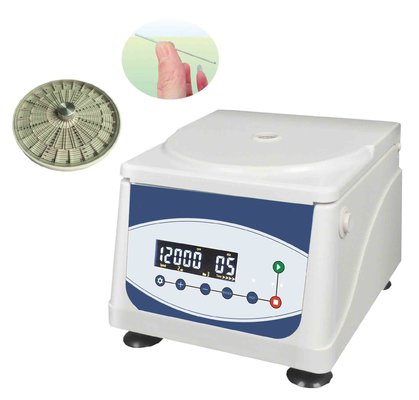 Microprocessor Control Hematocrit Centrifuge Machine With Brushless AC Motor