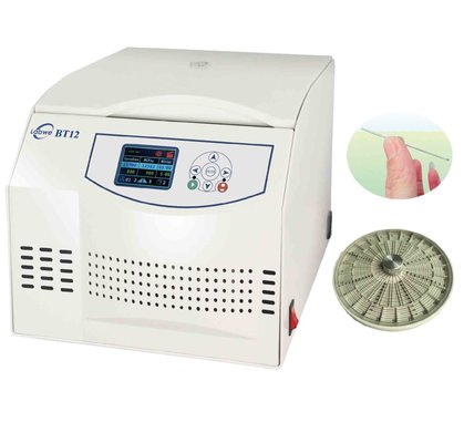24PCS Capacity Hematocrit Centrifuge Machine Adjustable RCF Range