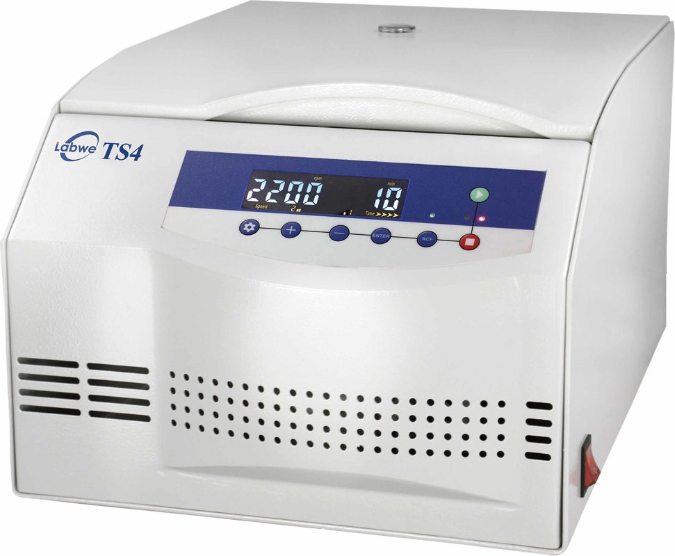 TS4 Automatic Blood Gel Card Centrifuge 12 ID Capacity Adjustable RCF Range