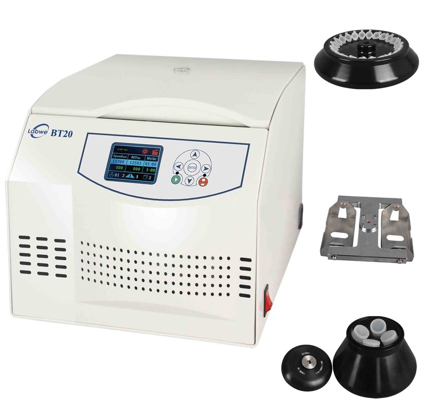 0 - 20000 RPM High Speed Centrifuge Machine BT20 Adjustable Speed