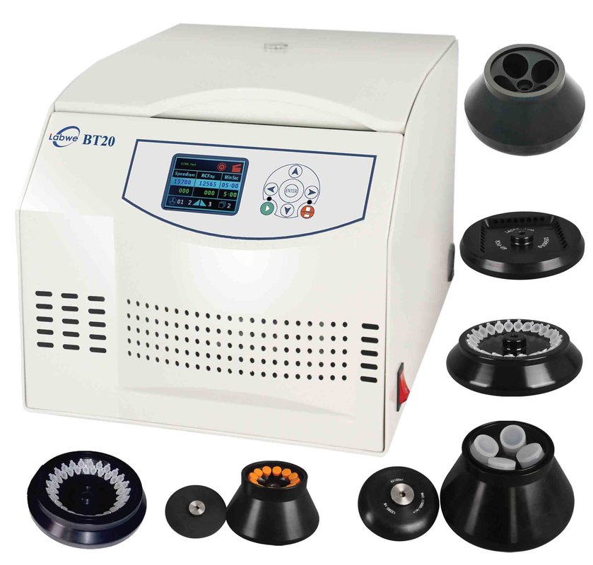 4x100ML Capacity High Speed Centrifuge Machine BT20 With Good Compatibility