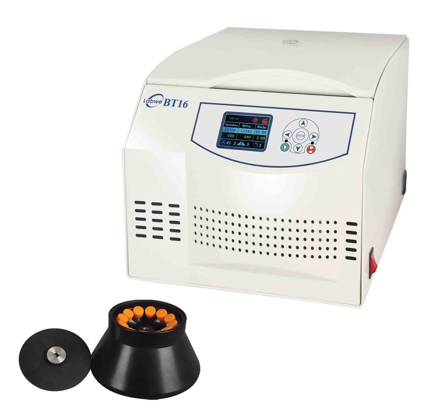 0 - 16000 RPM Variable Speed Centrifuge BT16 Adjustable Speed With LCD Display