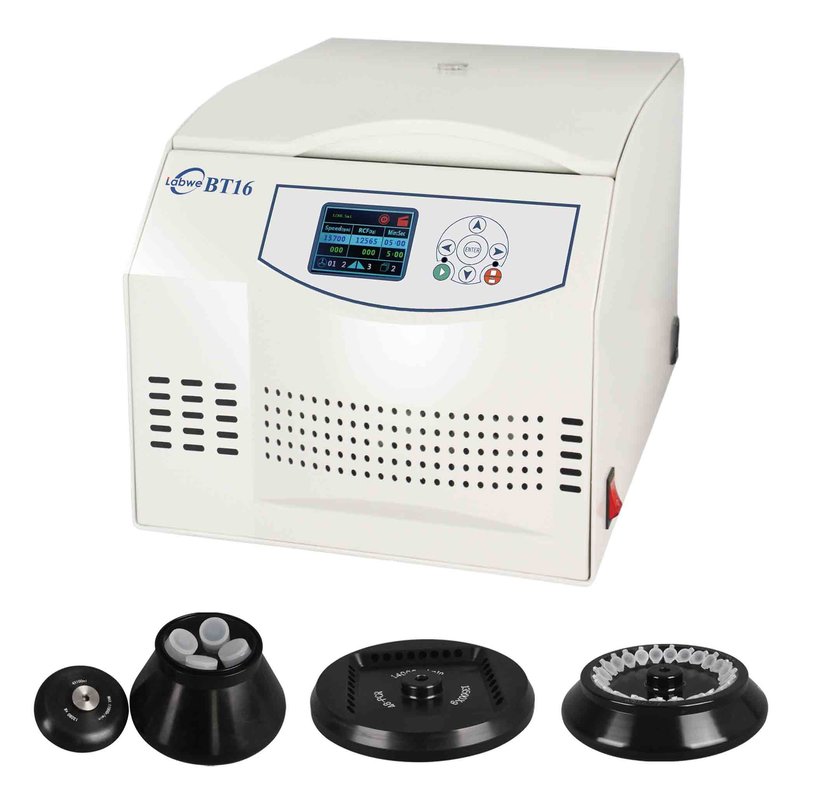 Laboratory High Speed Centrifuge BT16 Low Noise With Adjustable Speed