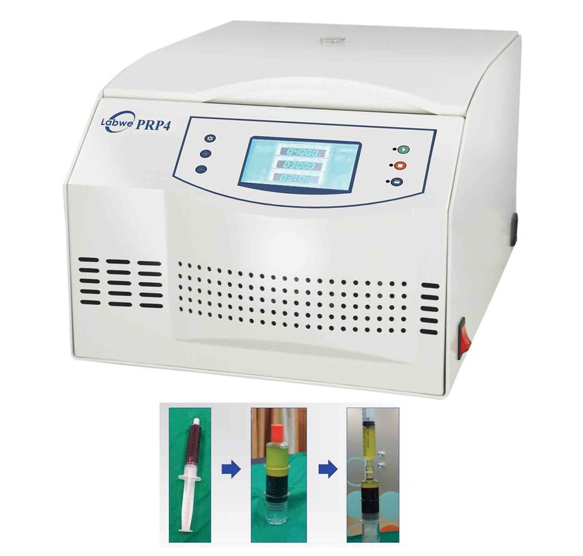 Professional PRP Centrifuge Machine / PRP4 Tube Centrifuge for Medical