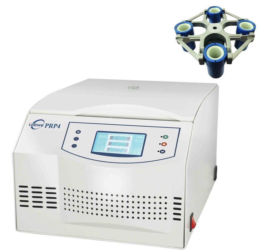 Medical Laboratory Centrifuge Machine With 4x50ML Max Capacity