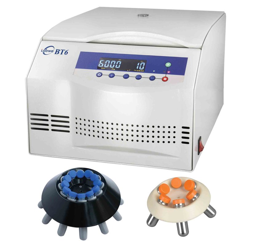BT6 Benchtop High Capacity Centrifuge Microprocessor Control With Brushless Motor