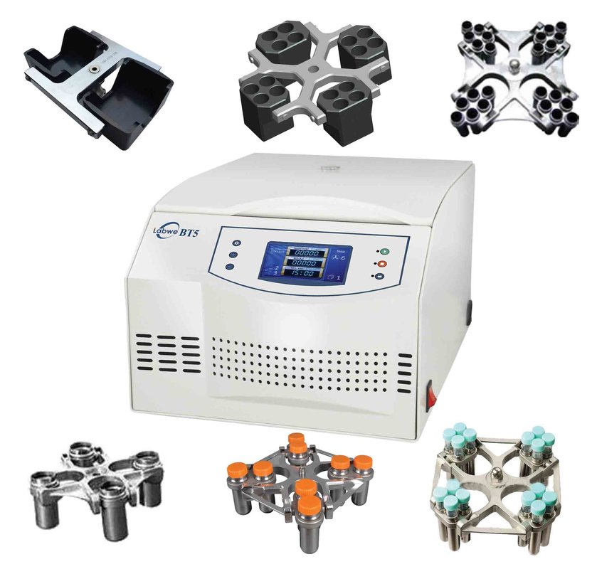 Professional Large Capacity Centrifuge / BT5 4*500ML Benchtop Multi Pipe Centrifuge