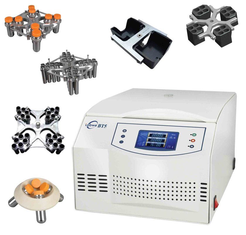 Low Noise Large Capacity Centrifuge / BT5 Benchtop Multi Pipe Centrifuge
