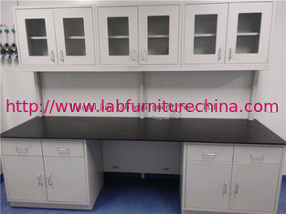 China Protecting High Temperature /  All Reagent Epoxy Resin  ChemicaL / Hospital / School All  Steel  Lab Bench Furnitures supplier