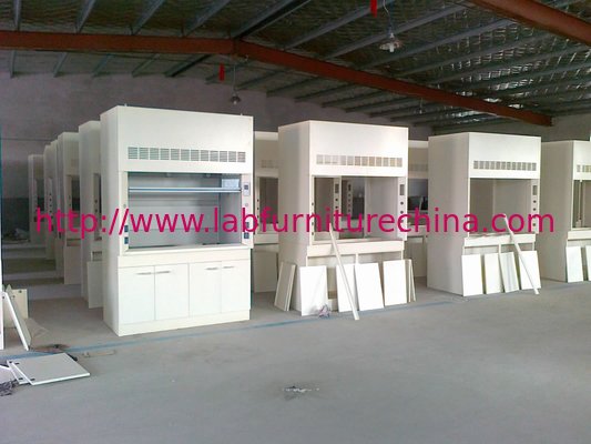 Cold-roll Steel Chemical Fume Hood IP 20 Class I Lab Fume Hood with Built-in Centrifugal F supplier