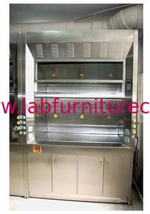 Stainless steel laboratory fume cabinet supplier