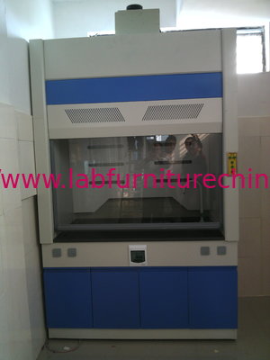 All steel laboratory fume cupboeard for college  science lab furniture equipment supplier
