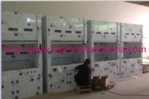 Standard  polypropylene Ventilation Cabinet With The Switches and Power Sockets supplier