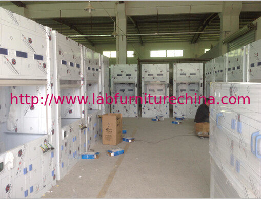 Standard  polypropylene Ventilation Cabinet With The Switches and Power Sockets supplier
