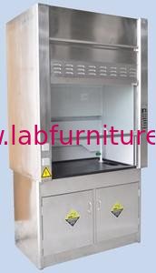 Stainless steel laboratory draught cupboard equipment for lab furniture equipment i supplier
