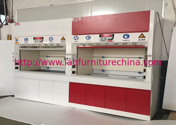 Steel Fume Hood  for Anti Corrosion , Acid and Alkali Resistant supplier