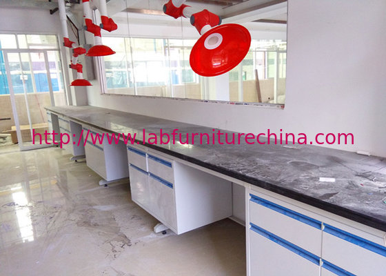 No Loose Paint And Rust Steel Lab Bench Furniture For chemical/school/ hospital / university college laboratory Forever supplier