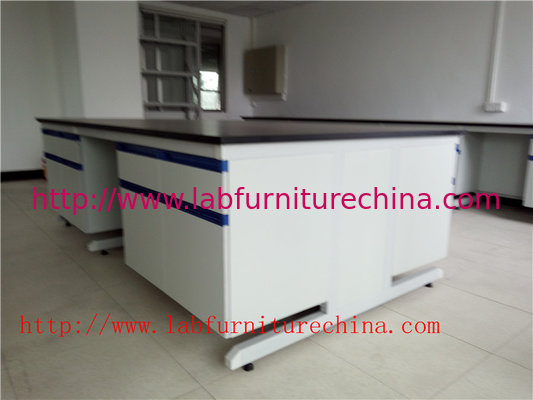 3000 mm Steel  Wood Frame  Science Lab furniture System Design for Hospital /  College laboratory supplier