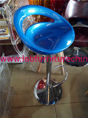 Blue New Plastic Lab  Chairs And Stools For  School  / Hospital Laboratory supplier