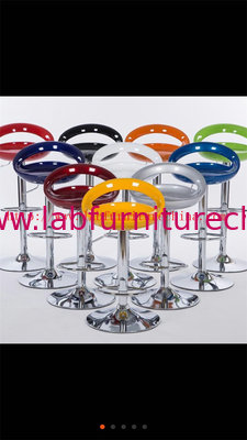 Blue New Plastic Lab  Chairs And Stools For  School  / Hospital Laboratory supplier