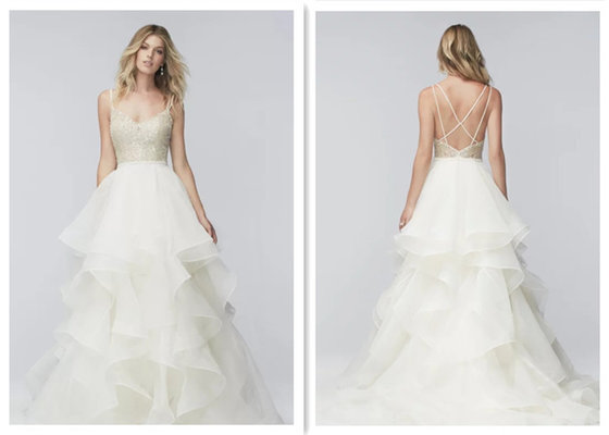 Summer Style Hot Selling Ball Gown Wedding Dress Plus Size Bride Dress Bridal Gown