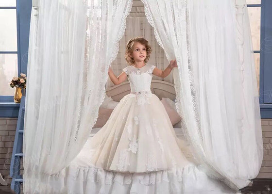 Party Pageant Sparkly Flower Girl Dresses For Wedding Easter Graduation Communion