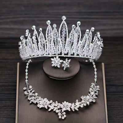 Crystal Rhinestone Tiaras And Crowns / Beautiful Pageant King Crowns