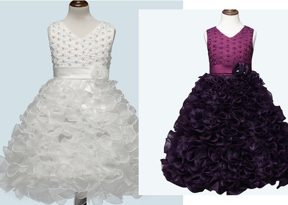 Vestidos de marfil del florista de la graduación del decreto, vestidos bastante negros del florista