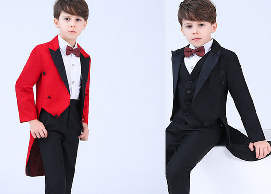 Trajes del portador de anillo del funcionamiento del piano de la boda por 3 - 9 años de niño pequeño