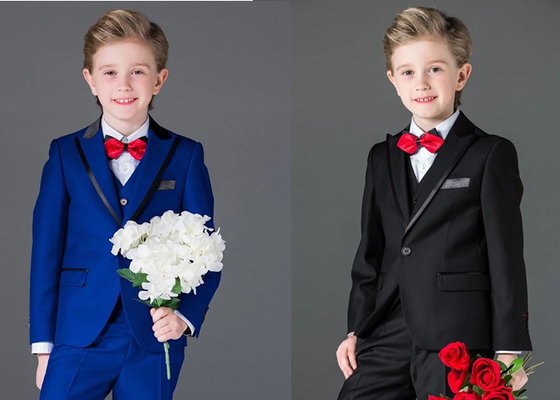 Los trajes de moda del portador de anillo de los niños para el baile de fin de curso formal van de fiesta cómodo para llevar