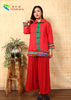 YIZHIQIU wholesale winter short jacket with pocket women red new woman coat