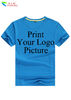 Letter Pattern Custom Logo T Shirts 100% Cotton Material Anti - Wrinkle For Adult