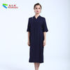 YIZHIQIU Cotton Material Summer Floral Cheongsam