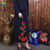 Washable Traditional Chinese Clothing Tang Suit With Blouse And Skirt Set