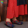 Breathable Chinese Dress Cheongsam Black And Red Color Custom L-3XL Size
