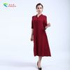 Floral V Collar Chinese Dress Cheongsam Embroidery Clothing For Spring