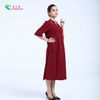Floral V Collar Chinese Dress Cheongsam Embroidery Clothing For Spring