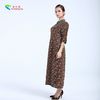 Medium Sleeve Chinese Dress Cheongsam Anti Wrinkle For Spring Summer Autumn
