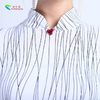 Adults Chinese White Cheongsam Dress Line Pattern With 100% Cotton Material
