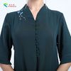 Pure Color Cotton Chinese Dress Cheongsam One Piece Dress For Daily Wear