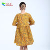 YIZHIQIU Chinese Style Design Midi Flower Dress