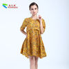 YIZHIQIU Chinese Style Design Midi Flower Dress