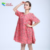 O Neck Casual Womens Midi Dress