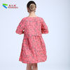 O Neck Casual Womens Midi Dress