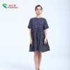 Soft Short Cotton Summer Dresses , Floral Cotton Dresses Fit And Flare Silhouette