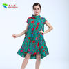Knee Length Short Cotton Summer Dresses Chinese Ethnic Clothing Fashion Design